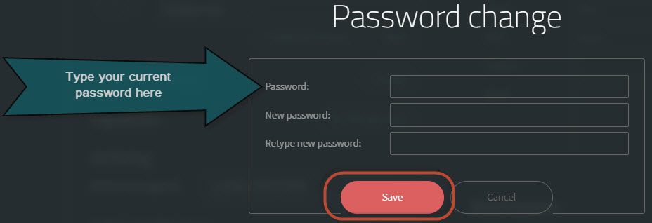 Change or reset your password - Knowledgebase - Cyberia Saudi Arabia